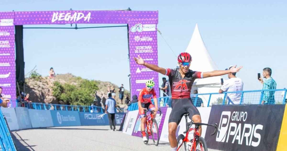 Valentín Castro es el líder en la Vuelta del Porvenir junior masculina ...