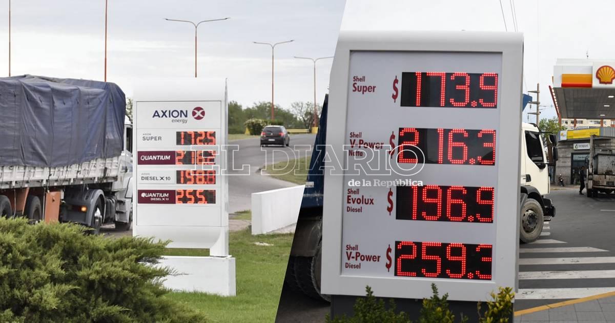 Otro golpe al bolsillo: subieron los combustibles de Axion y Shell | El Diario de la República