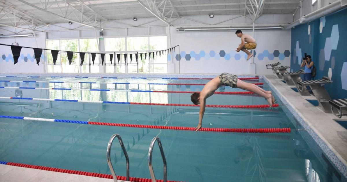 Reinauguraron la pileta de una escuela de El Volcán | El Diario de la ...